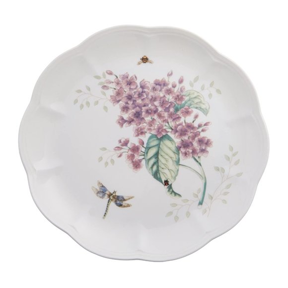 Lenox | Dining | New Lenox Butterfly Meadow 9 Lilac Purple Accent Plate ...